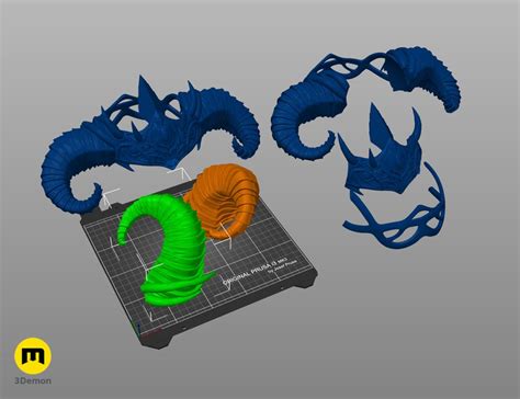 Asmodeus Horns Critical Role 3demon 3d Print Models Download