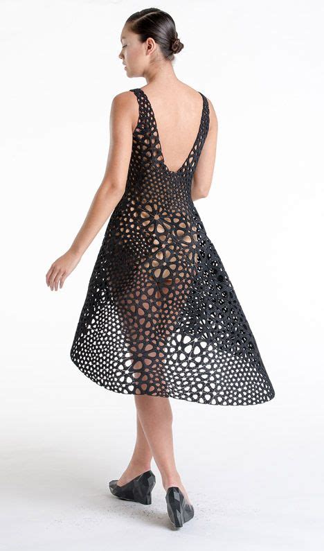 Kinematics Dress By Nervous System 3d Printed Dress Dress Print Dress