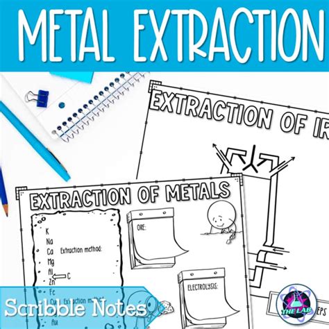 Extraction Of Metals Scribble Notes By The Lab With Liezel Pienaar