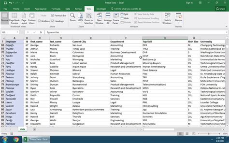 Cómo Congelar Paneles Y Filas En Excel En 60 Segundos Envato Tuts