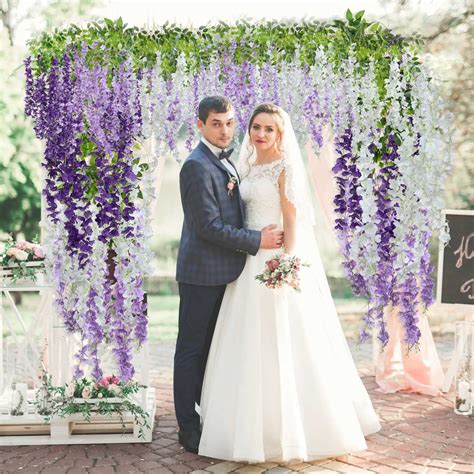 Wisteria Wedding Decor 60 Photos
