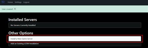 Linux Game Server Manager LGSM And Web LGSM Documentation FAQ