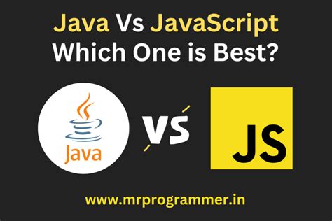 Java Vs Javascript Difference Between Java And Javascript Mr Programmer