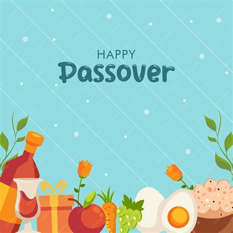 Premium Vector Jewish Holiday Passover Banner Design Happy Passover Vector Happy Easter