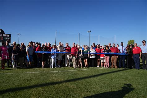 Mcc Holds Ribbon Cutting Ceremony At Firebird Field Home Of Mohave