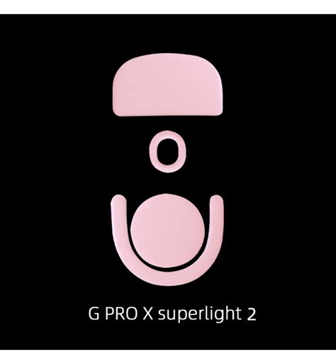 Buy Esptiger Yanzi Ptfe Mouse Feet Skates Logitech G Pro X Superlight 2 Pink Uk Tig Log