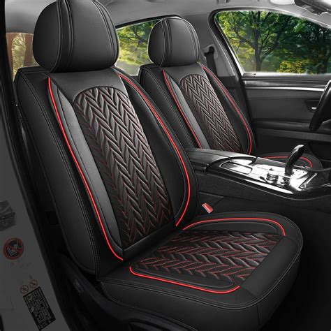 Mirozo F 150 Seat Covers Faux Leather Truck Seat Cover