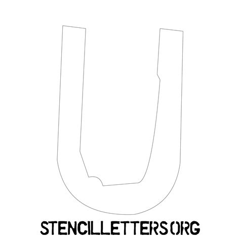 5 Inch Free Printable Individual 219 Rough Edge Uppercase Letter