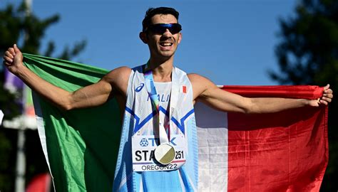 Massimo Stano Signs Italian Record Im Back Sportal Eu