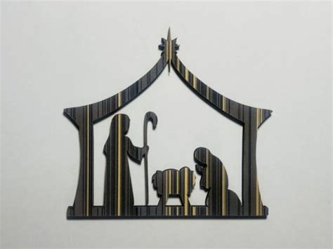 Laser Cut Nativity Scene Archives Cnc File
