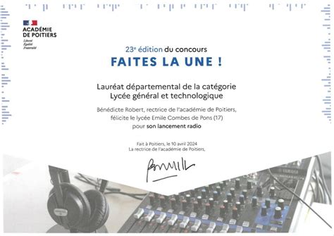 Des Projets Diplômés Lycée Emile Combes