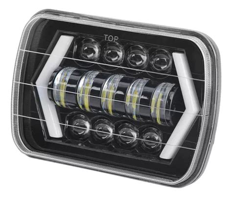 Farol De Carro Led De 300 W 7 Polegadas Lâmpada Frontal Quad Parcelamento Sem Juros