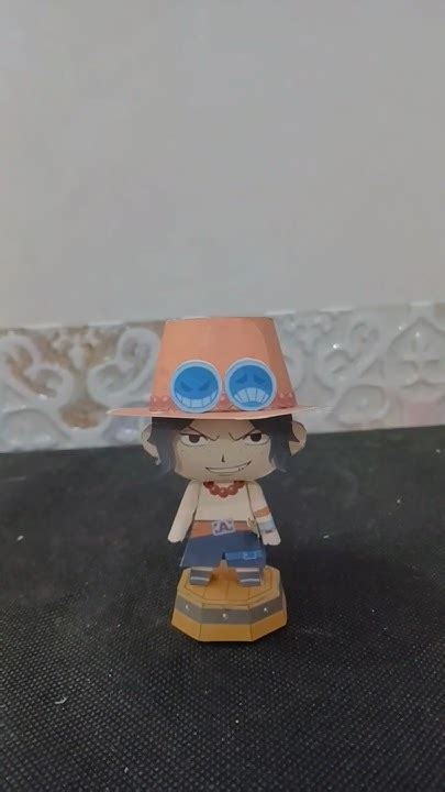 Ace Papercraft New Member Portgas D Ace 🗿🗿 Youtube