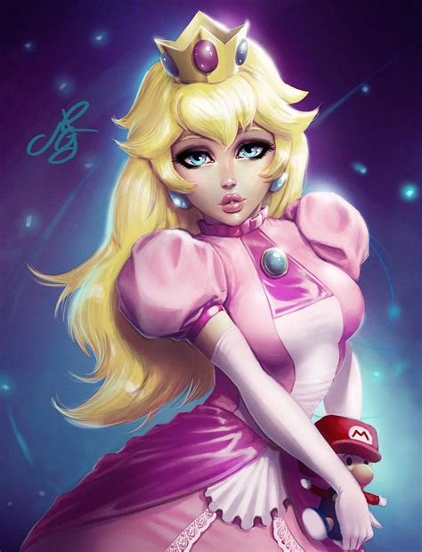 Princess Peach By Mrgunn Art On Deviantart