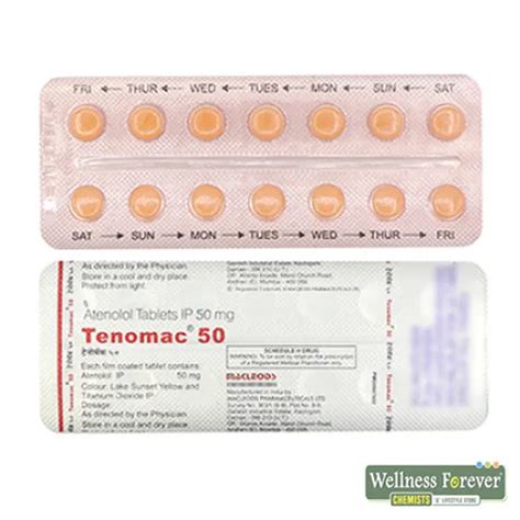 Tenomac 50mg 14tab Upto 40 00 Off Wellness Forever