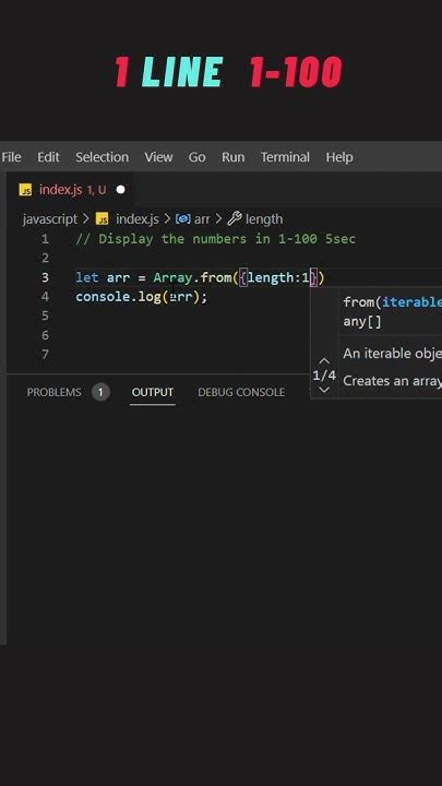 👉one Line Code That Can Do It All Javascript Array Arrowfunctions Youtube