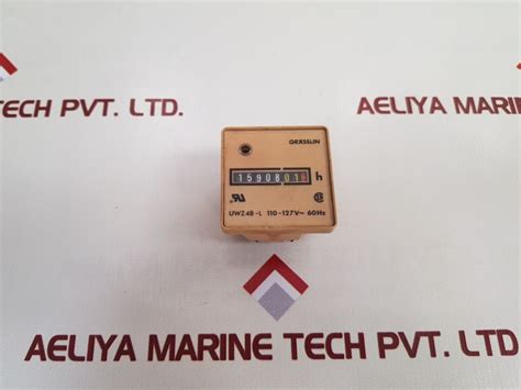 Grasslin Uwz48 L Hour Meter Aeliya Marine Tech