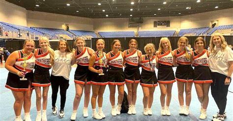 Magnet Cove High School Cheer Mchs Cheer Team Racks Up Awards At Camp
