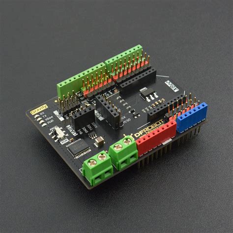 SKU DFR Gravity IO Expansion Motor Driver Shield DFRobot