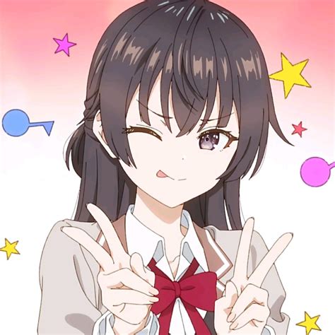 周防有希自截头像分享～邻桌艾莉同学 哔哩哔哩