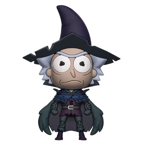 Rick And Morty Samurai Crow 3d Foam Magnet Home And Kitchen