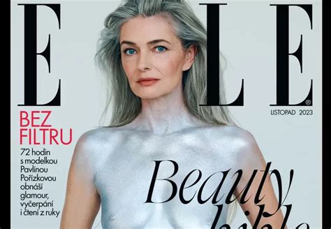 Паулина Поризкова снялась топлес для обложки Elle