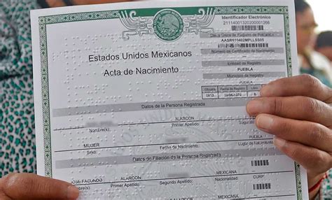 ¿cómo Corregir Mi Acta De Nacimiento En Línea Y Gratis El Universal