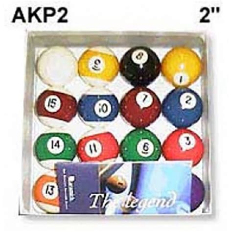 2 Aramith Standard Kelly Pool Set White Box Cue Power Billiards