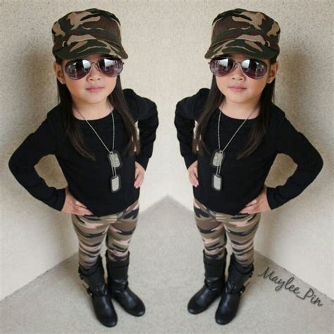 Camouflage Outfit Girl Camo Outfit Camo Dress Up Day At School Camo