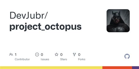 Github Devjubrprojectoctopus