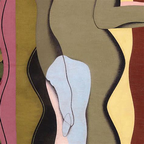 Nude With A Flower Georges Valmier Canvas Print