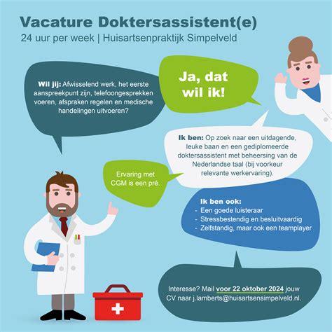 Huisartsen Simpelveld Vacature Doktersassistente