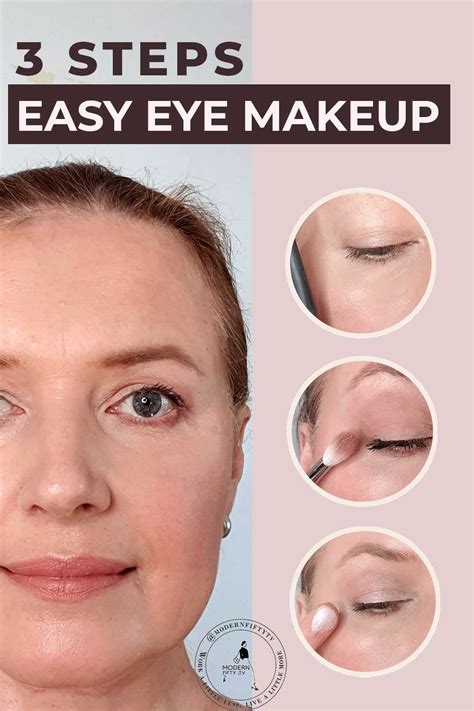 Easy One Eyeshadow Eye Makeup For Older Hooded Eyes Artofit