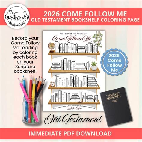 2026 Come Follow Me Tracker Etsy