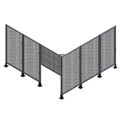 125 X 120 Robot Cell Guard Fencing Qd14209