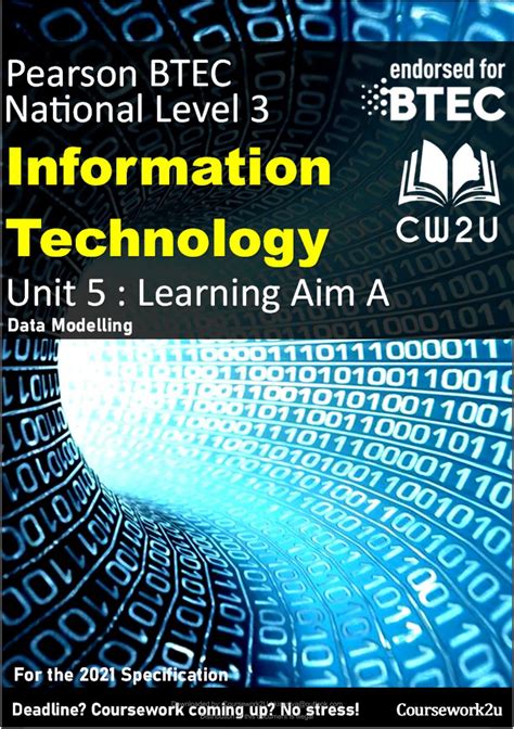 2022 Btec It Level 3 Distinction Unit 5 Learning Aim A Unit 5 Data Modelling Stuvia Uk