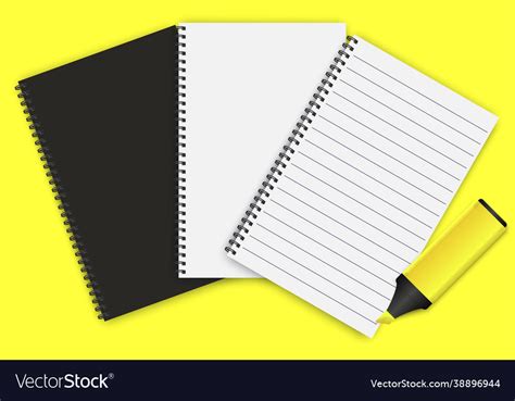 Clipart Of Notepads And Data Sheets