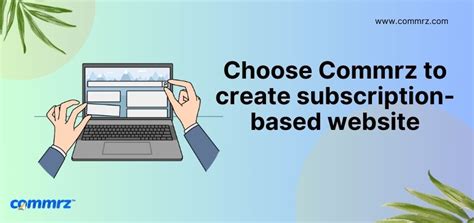 how to create a subscription based website