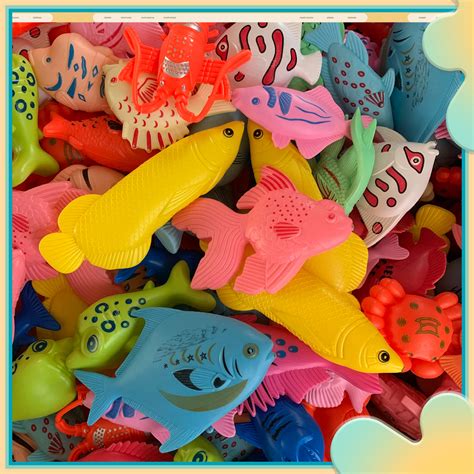 Cá Nhựa Nhập Khẩu Câu Cá Đồ Chơi Quang Công