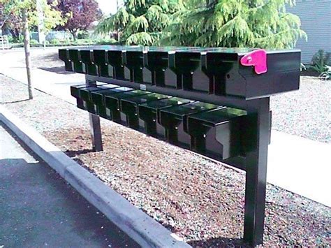 Multiple Mailbox Post Foter Multiple Mailbox Post Foter