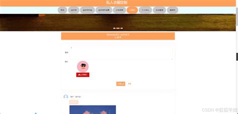 java计算机毕业设计私人衣橱定制（开题 程序 论文） csdn博客