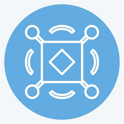 Icon Sensors Suitable For Data Analytics Symbol Blue Eyes Style