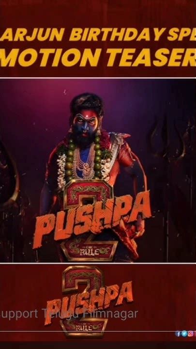 Allu Arjun Pushpa 2 Video Viral Youtube Youtubevideo Shorts Youtube