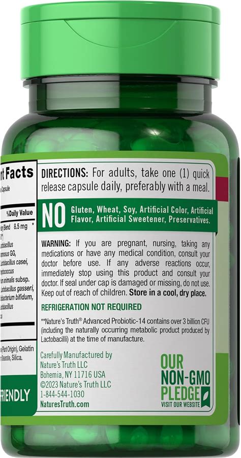 Probiotics 3 Billion Cfu