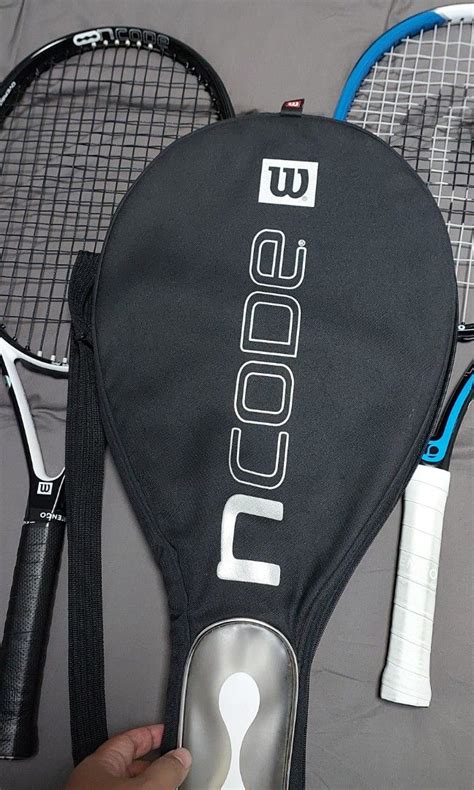 Tennis Rackets Wilson Ncode Six Two And Artengo Lite Sports Equipment Sports And Games Racket