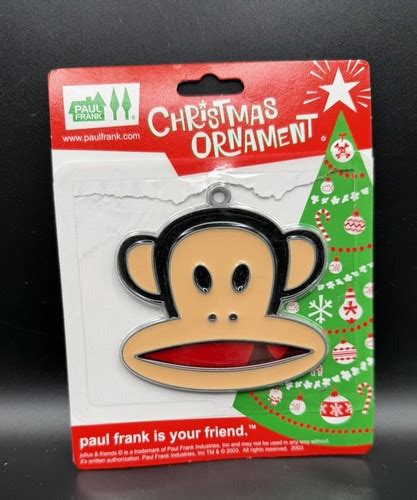 Paul Frank Julius Stained Glass Christmas Ornament 2003 Ebay