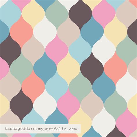 Stylised Floral Ogee Pattern Behance