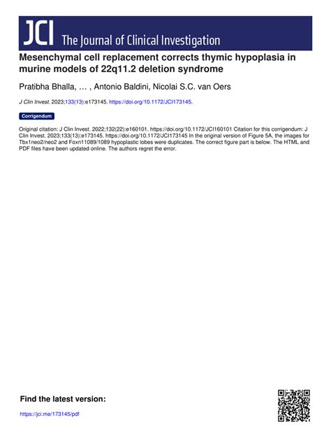 Thymic Hypoplasia Results At Shanita Matheny Blog