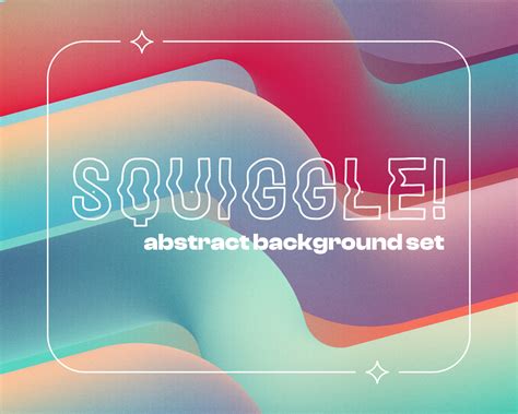 Squiggle Background Set