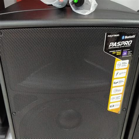 Jual Speaker Portable Polytron Pas Pro 15f3 Bluetooth Indoor Outdoor